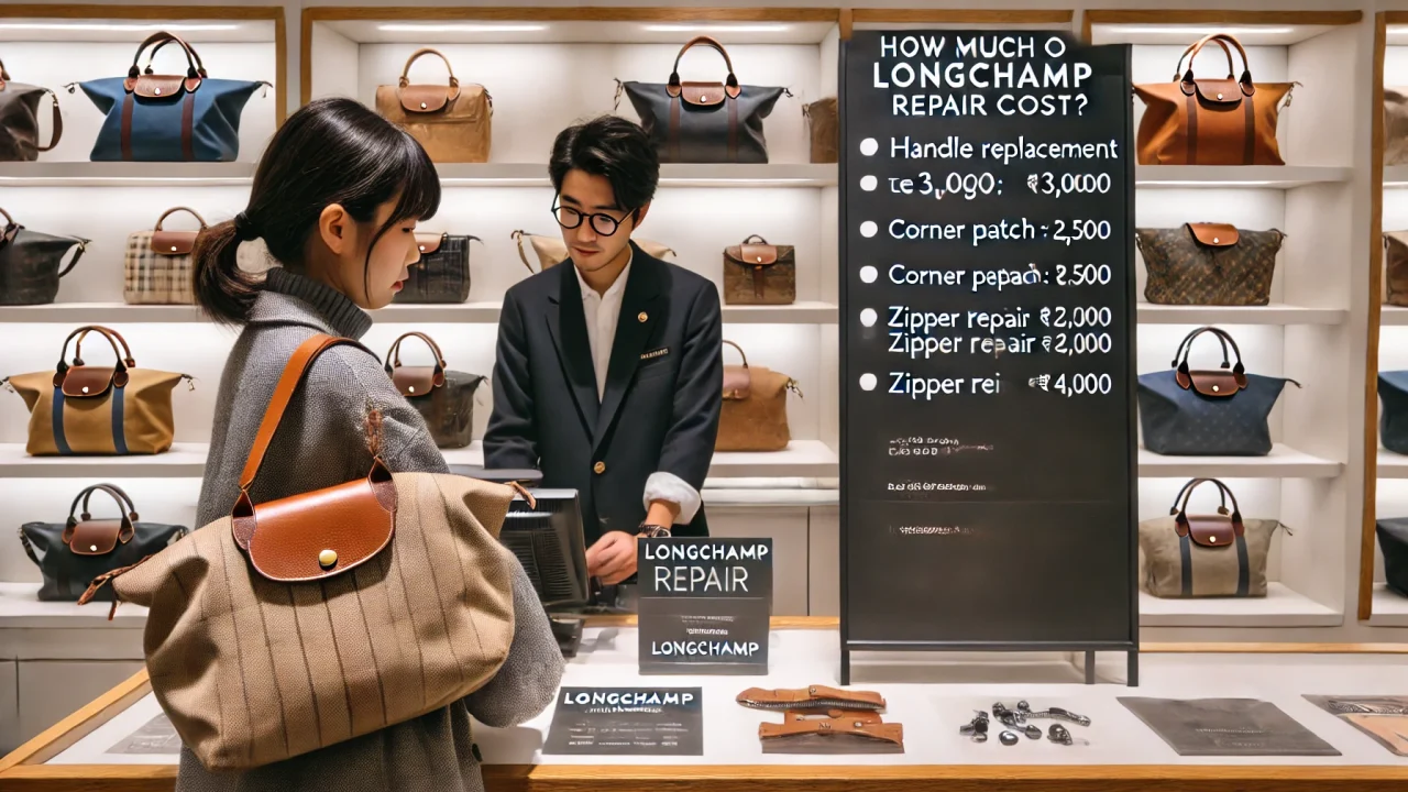 ロンシャン（longchamp）ルプリアージュの角や四隅の穴の修理や補修方法｜エイジ・ラグジュアリースタイル