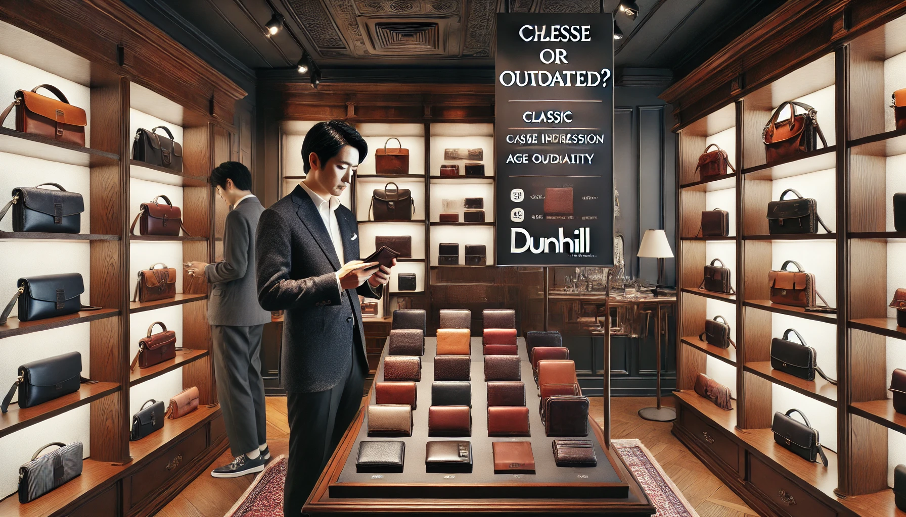 ダンヒルの財布はダサい？年齢層の印象や評判！メンズ＆レディース人気｜エイジ・ラグジュアリースタイル